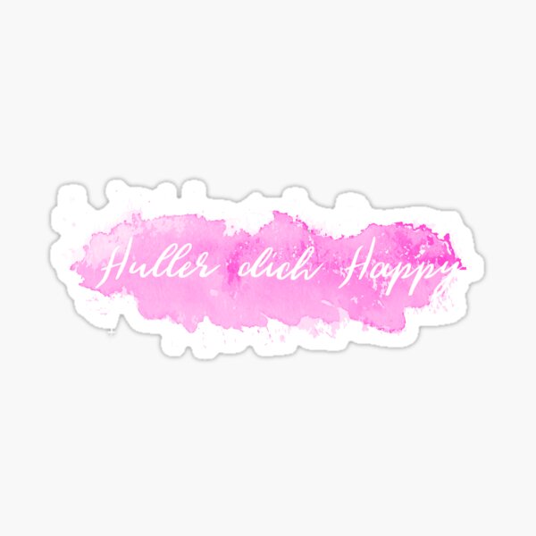 "Huller you happy, hula fitness sayings design" Sticker for Sale by ...