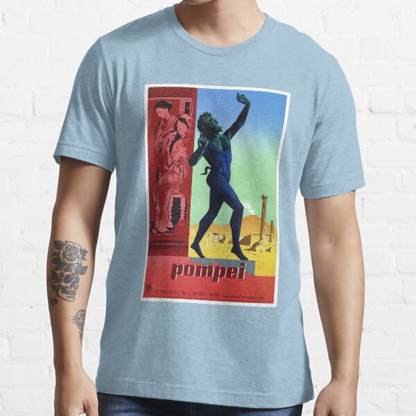 "Pompeii Pompei Vintage Italian travel advert" T-shirt for Sale by ...