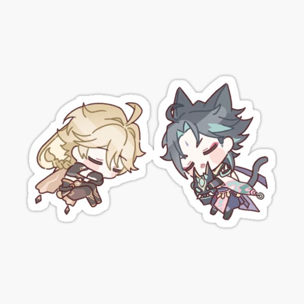 Genshin Impact Aether Stickers | Redbubble
