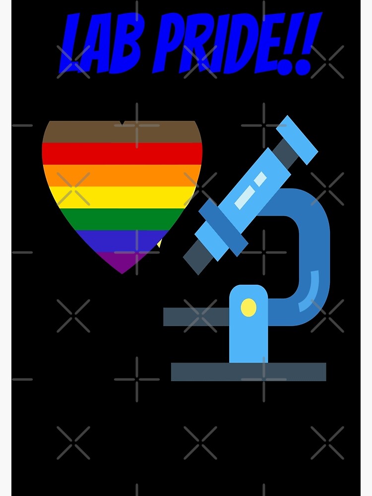 "LAB PRIDE Rainbow Pride Month Flag MEDICAL LABORATORY SCIENTIST MED ...