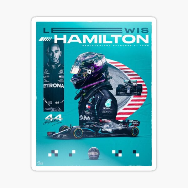 Lewis Hamilton Stickers | Redbubble