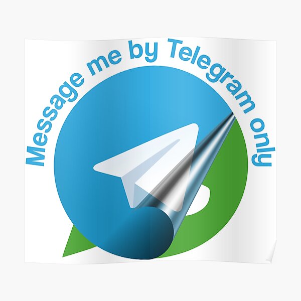 Telegram Posters | Redbubble