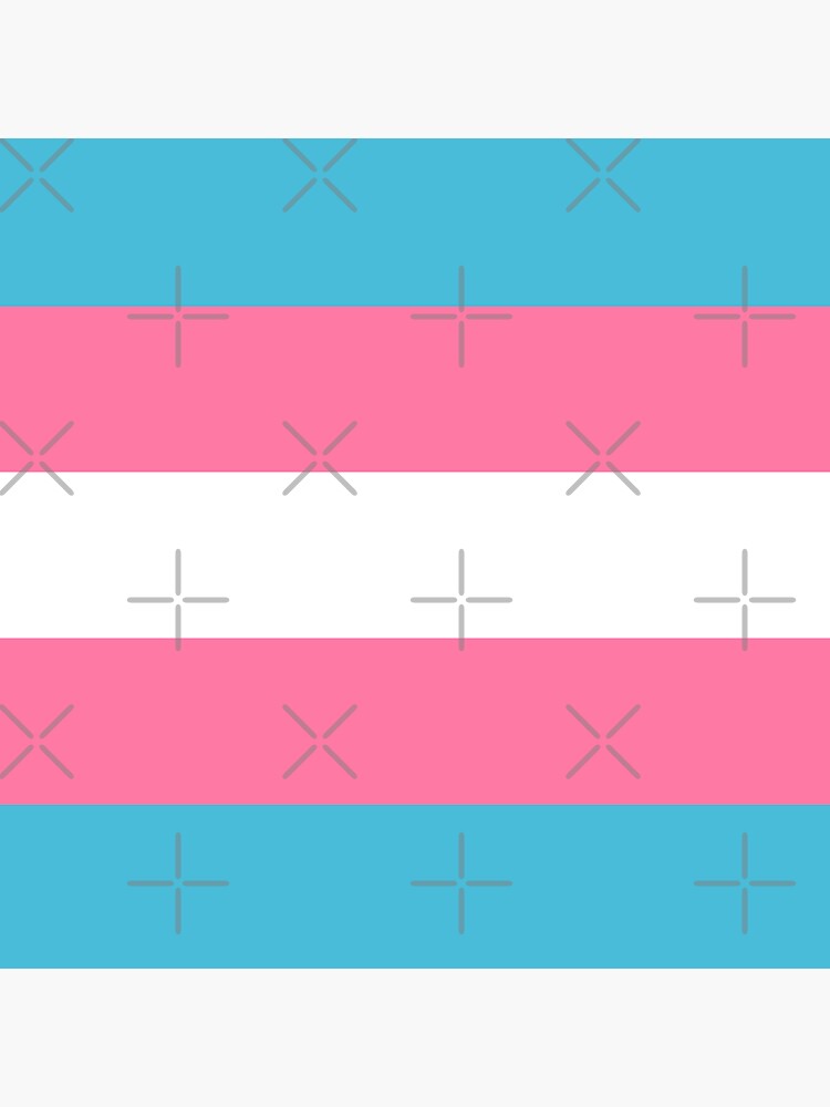 "Trans Pride Stripe" Sticker for Sale by awcrafts | Redbubble
