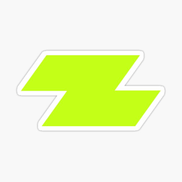 "Neon Z Logo" Sticker by zebranow | Redbubble
