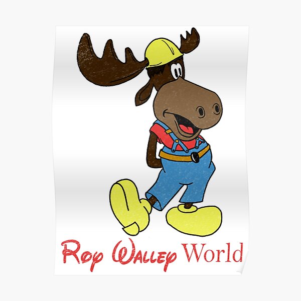 "Marty Moose" Poster for Sale by 77Mongo | Redbubble