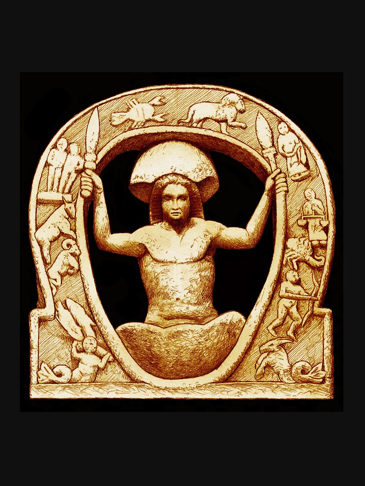 "Mithras of Hadrian's Wall" T-shirt for Sale by Yuri-Leitch | Redbubble ...