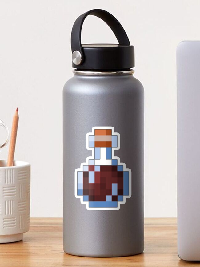 "Minecraft Potion Red" Sticker for Sale by Imnxthoney | Redbubble
