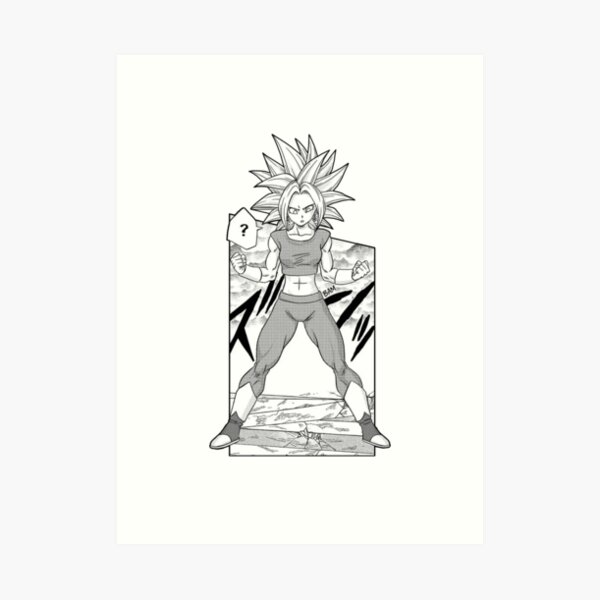"DRAGON BALL SUPER - Kefla" Art Print for Sale by MangaMansion | Redbubble