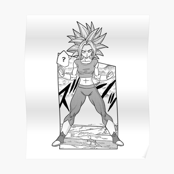 "DRAGON BALL SUPER - Kefla" Poster by MangaMansion | Redbubble