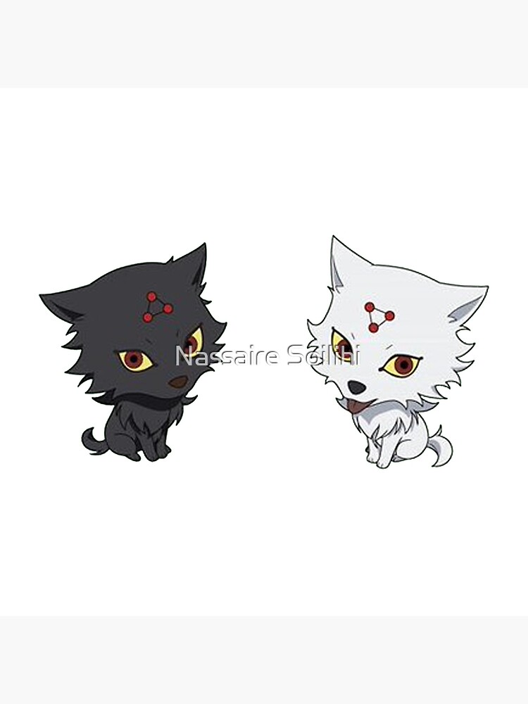 "DIVINE DOGS CHIBI Jujutsu kaisen" Art Print for Sale by qwarlowrius1 ...