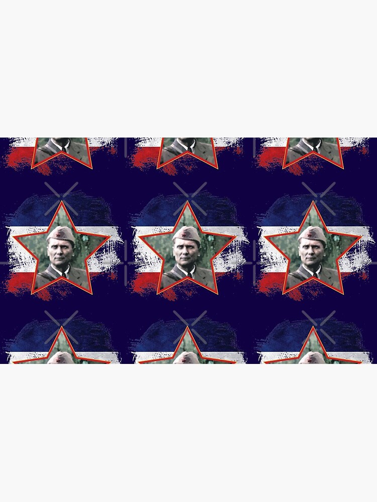 Mug à café « Josip Broz Tito fond de version partisane yougoslave 2 ...