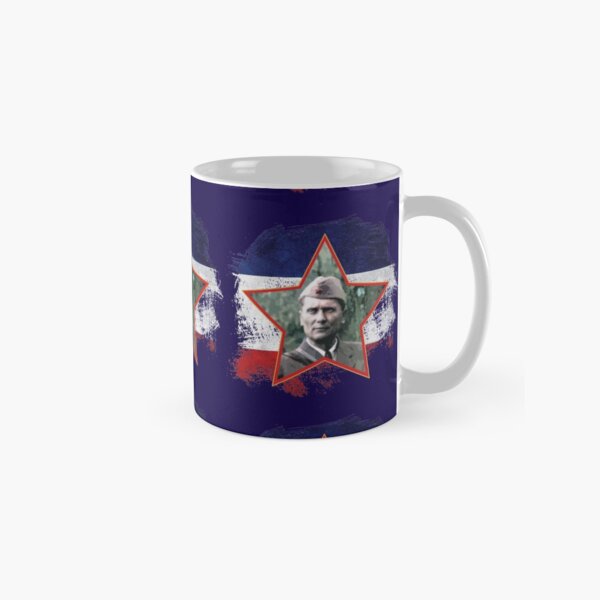 Mug à café « Josip Broz Tito fond de version partisane yougoslave 2 ...