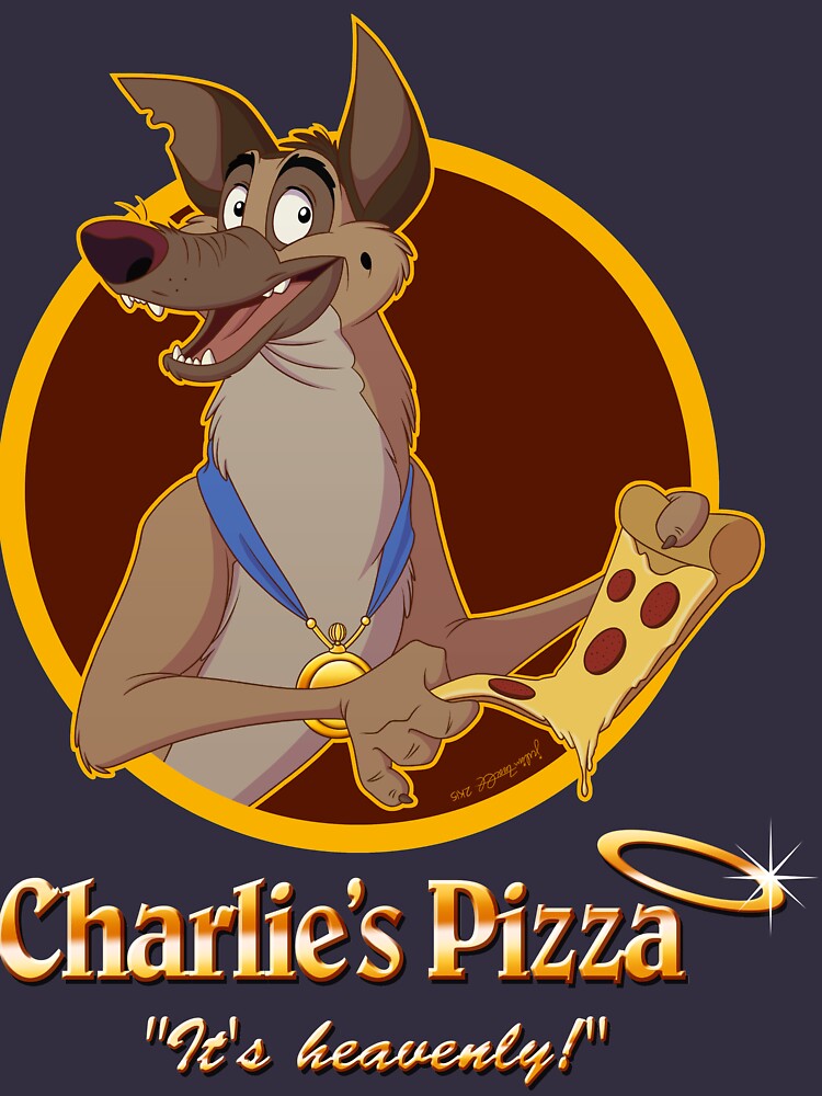 "Charlie's Pizza" T-shirt for Sale by JulianWilbury | Redbubble | adgth ...