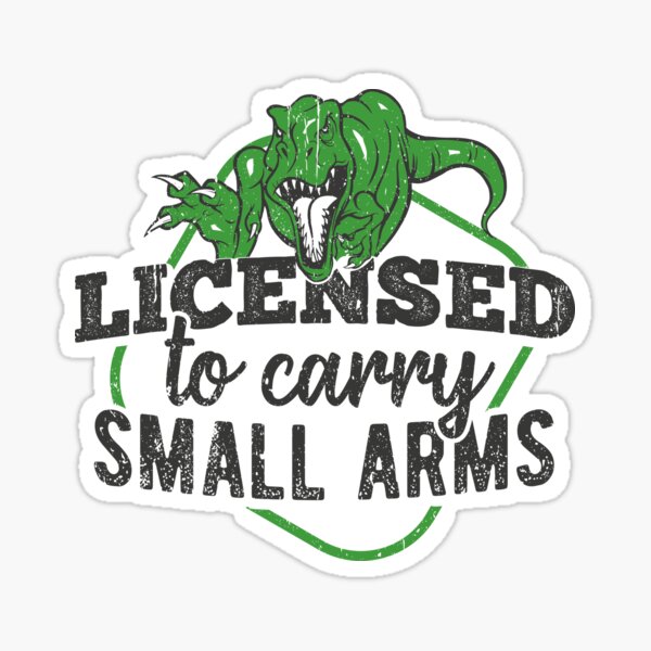 "Small arms handgun cannon fogy shotgun musket" Sticker by ...