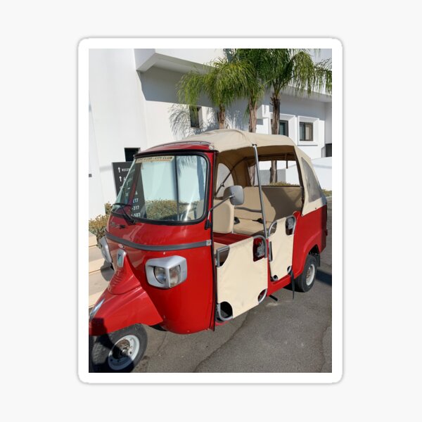 "Tuk Tuk" Sticker by Mickael1402 | Redbubble