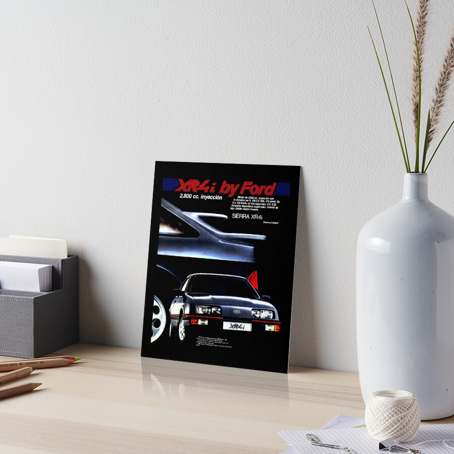 "FORD SIERRA XR4i" Art Board Print for Sale by ThrowbackM2 | Redbubble