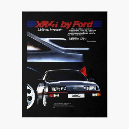 "FORD SIERRA XR4i" Art Board Print for Sale by ThrowbackM2 | Redbubble