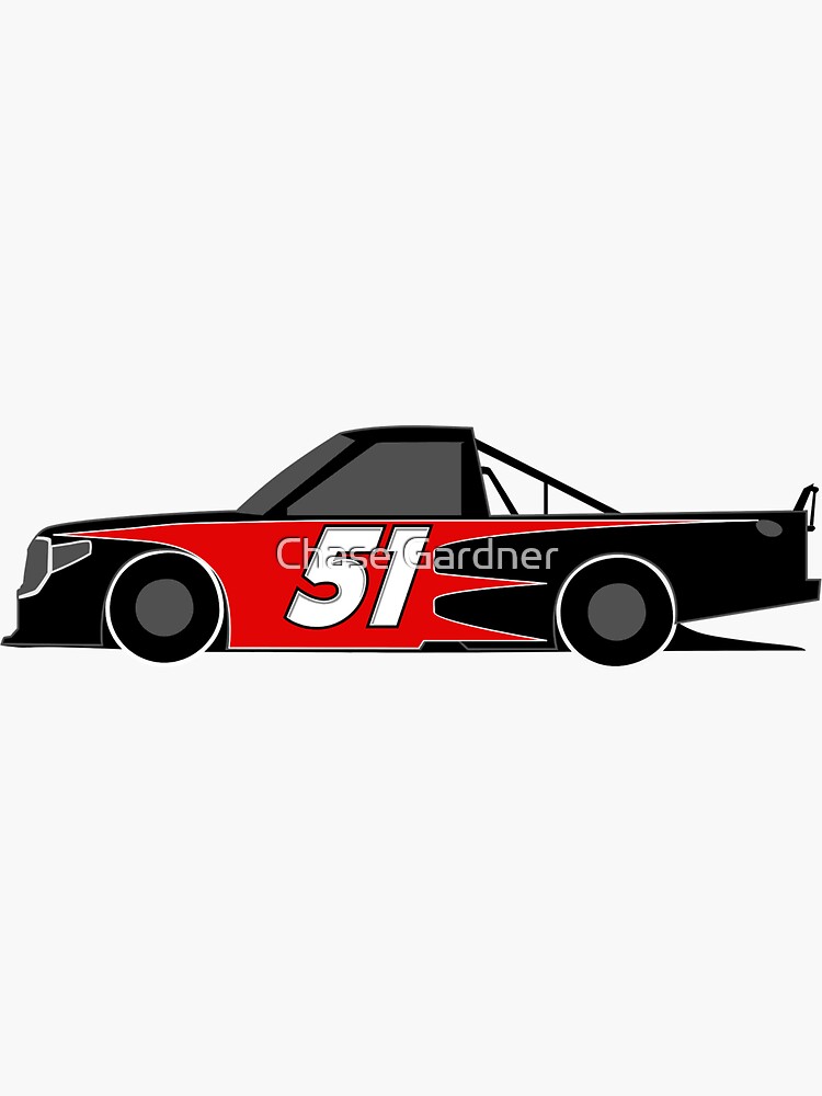 "Kyle Busch " Sticker for Sale by CGardnerDesign | Redbubble