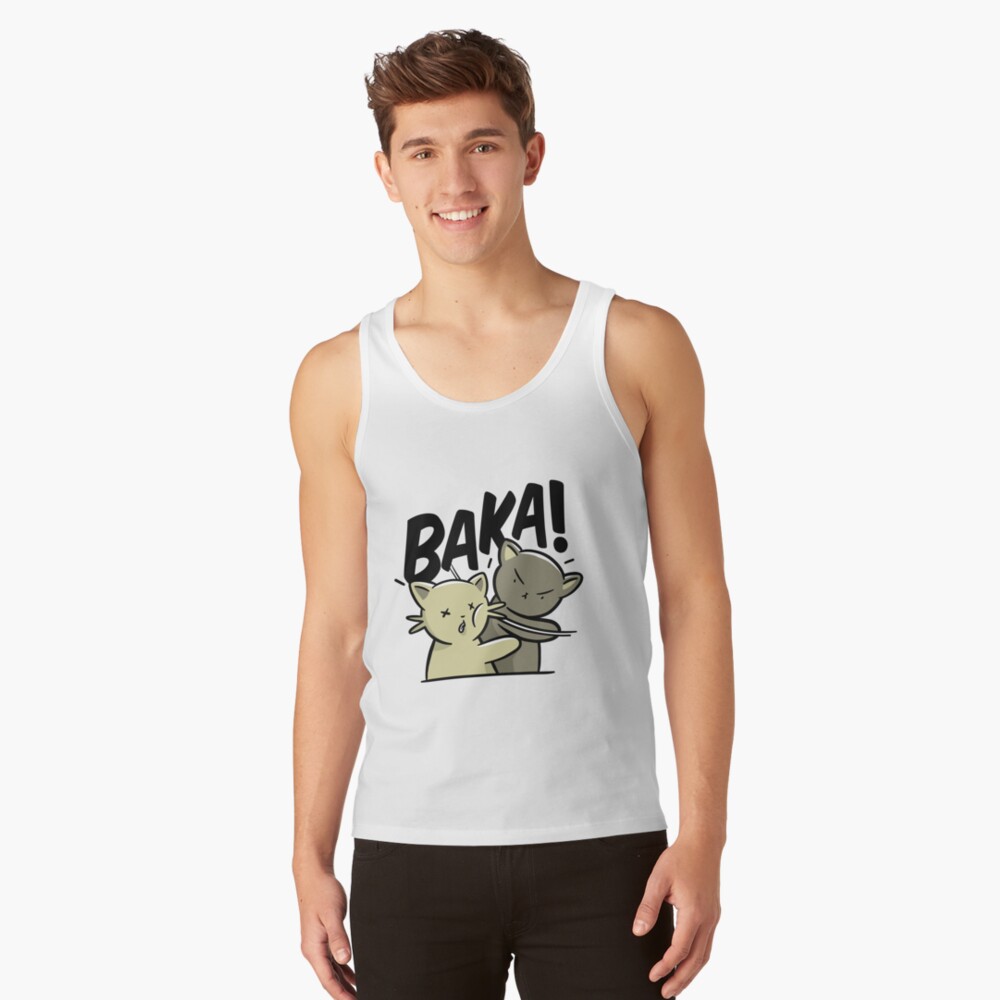 "Baka Cat" Sticker by Dase23 | Redbubble