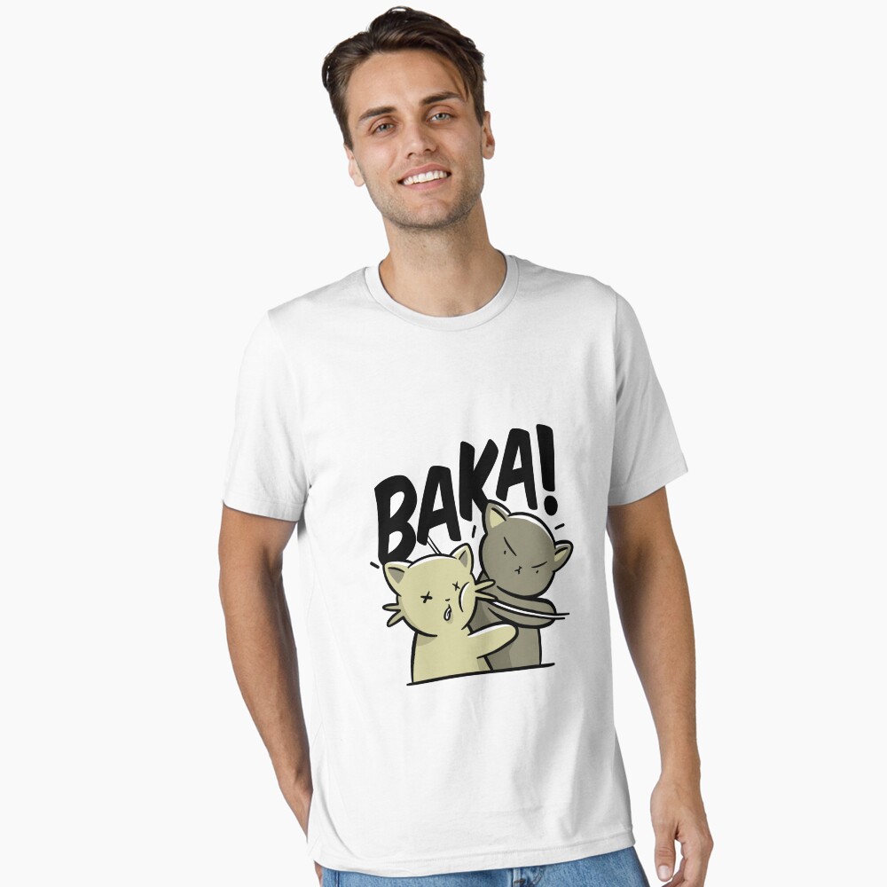 "Baka Cat" Sticker by Dase23 | Redbubble
