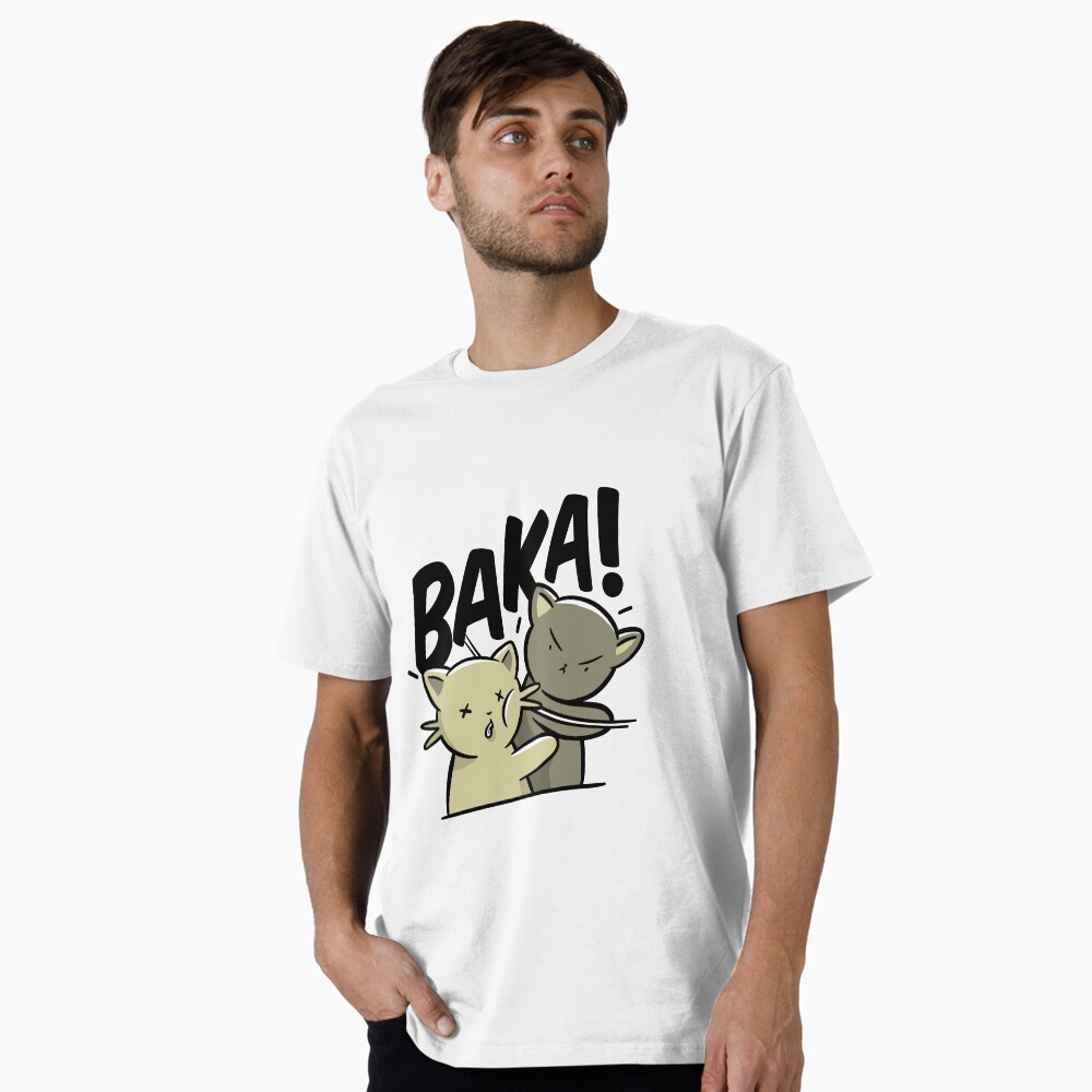 "Baka Cat" Sticker by Dase23 | Redbubble