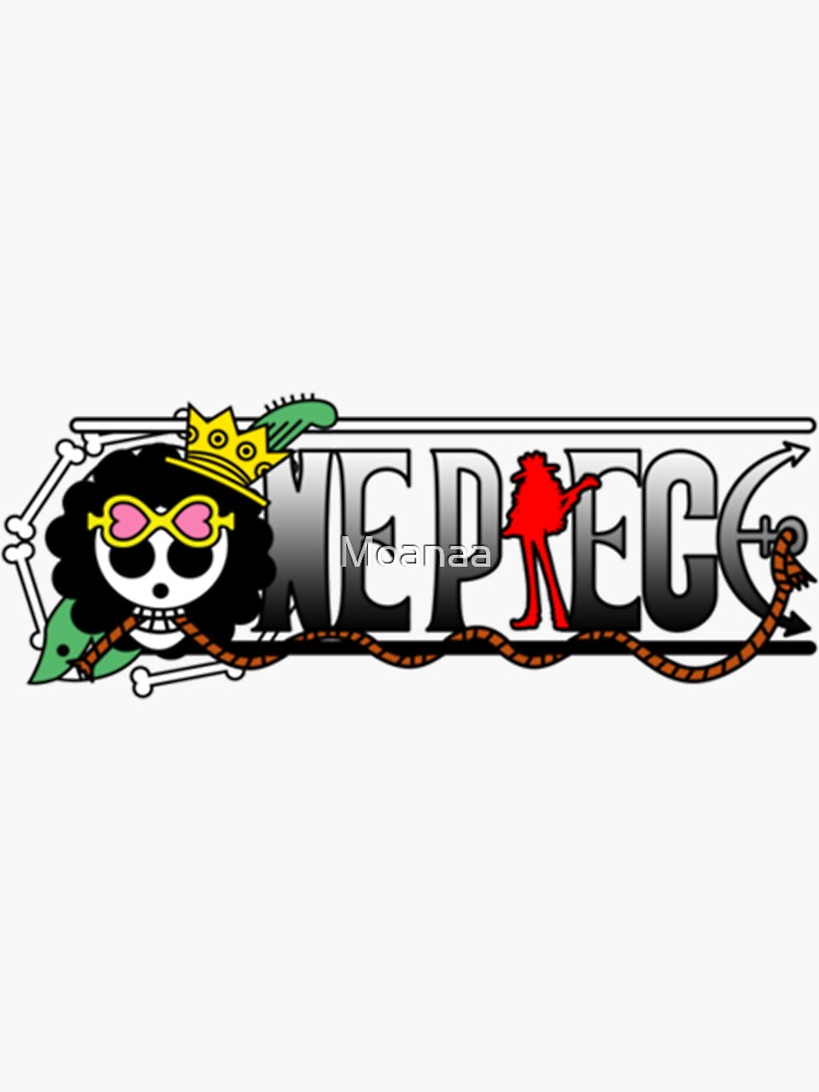 "brook flag" Sticker by Moanaa | Redbubble