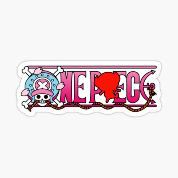 "Chopper flag" Sticker for Sale by Moanaa | Redbubble
