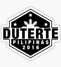 Duterte Stickers | Redbubble