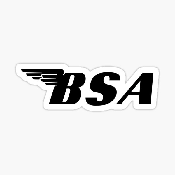 "BSA" Sticker by mainstreammusic | Redbubble