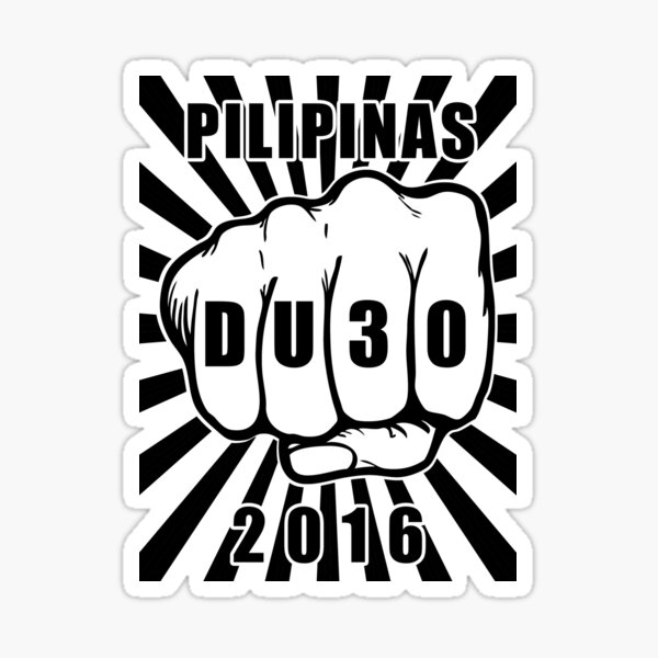 Rodrigo Duterte Stickers | Redbubble