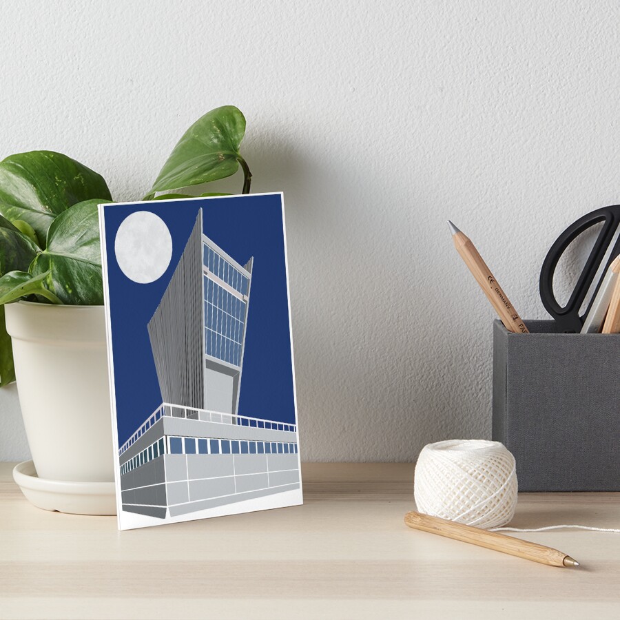 "Denys Wilkinson Building, Oxford Print, Brutalist, Brutalism ...