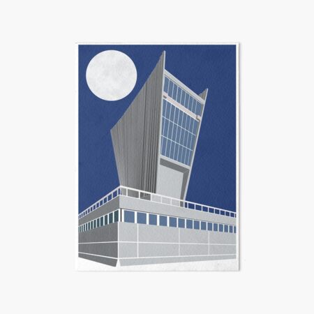 "Denys Wilkinson Building, Oxford Print, Brutalist, Brutalism ...