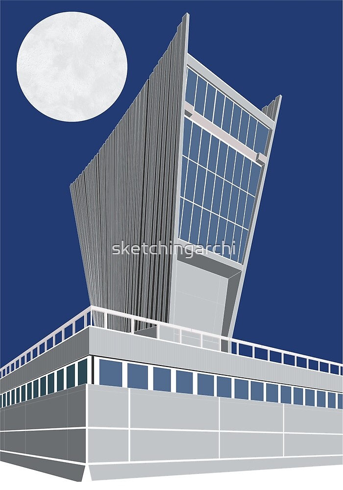 "Denys Wilkinson Building, Oxford Print, Brutalist, Brutalism ...