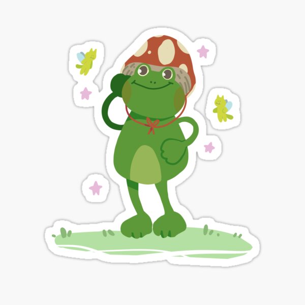 "Froggy with Fairies" Sticker for Sale by xglue | Redbubble