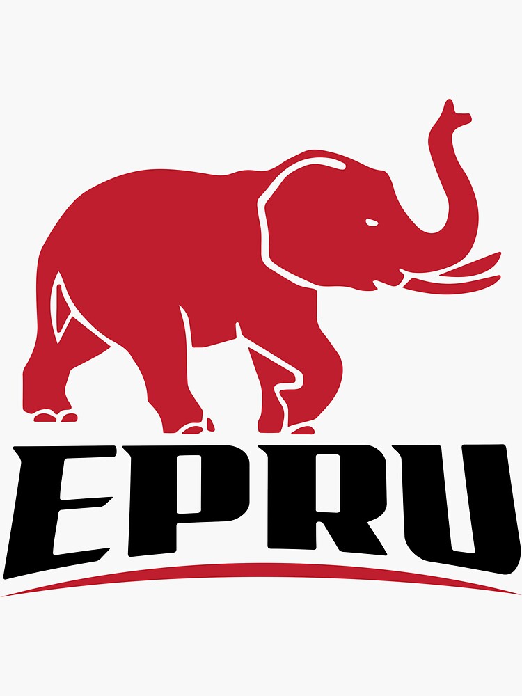"EPRU Elephants" Sticker by Cucungpeng | Redbubble