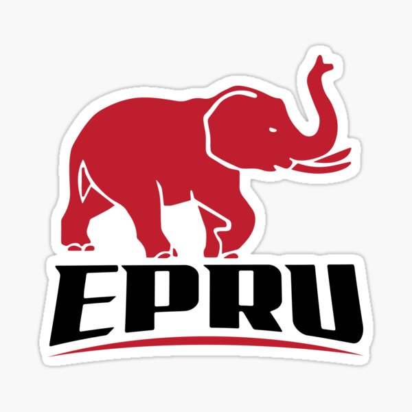 "EPRU Elephants" Sticker by Cucungpeng | Redbubble