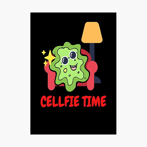 Lámina fotográfica «CELLFIE TIME CUTE FUNNY Células CIENTÍFICO DE ...