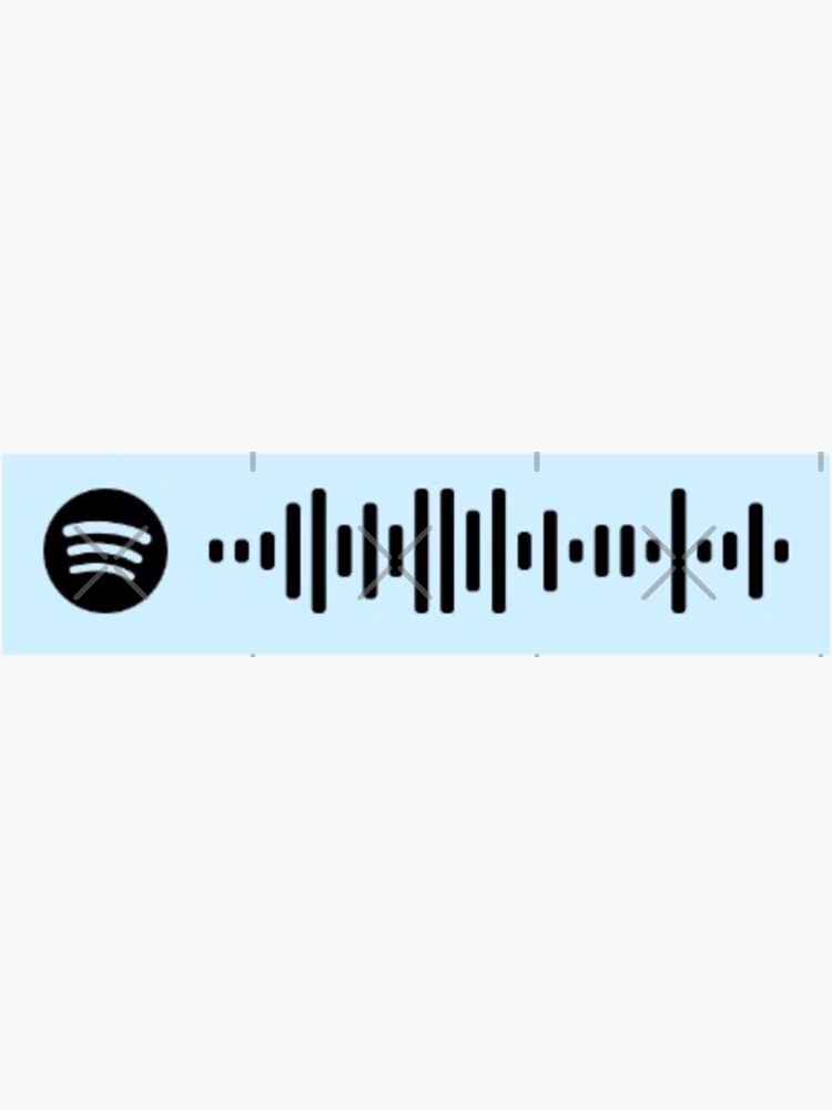 "Joshua basset “lie lie lie” Spotify code" Sticker for Sale by ...