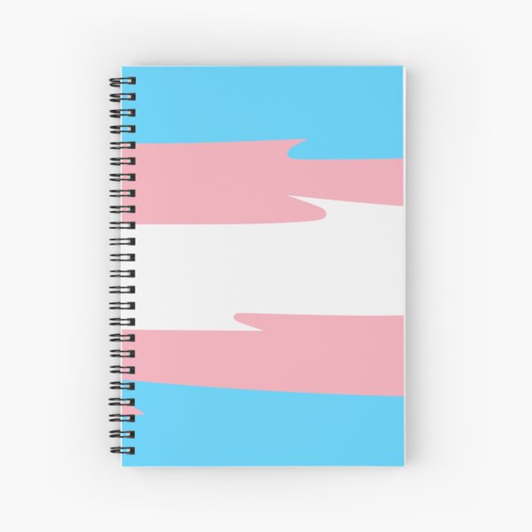 "Pride Flag - Transgender" Spiral Notebook for Sale by DolFinnDraws ...