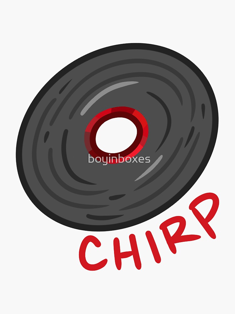 "Minecraft Disc - Chirp" Sticker for Sale by boyinboxes | Redbubble