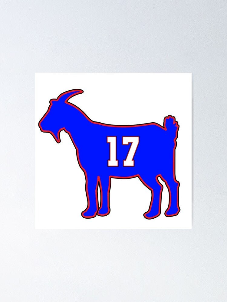 "Josh Allen Goat" Poster for Sale by BfloSportsStore | Redbubble