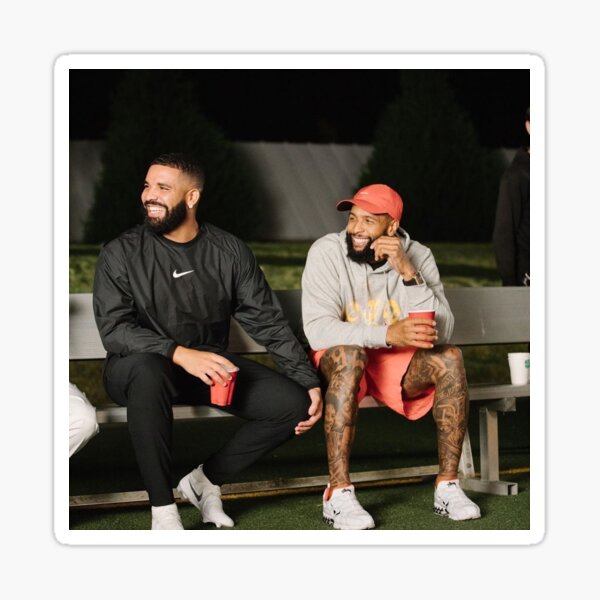 "Drake & OBJ" Sticker for Sale by taylor256 | Redbubble