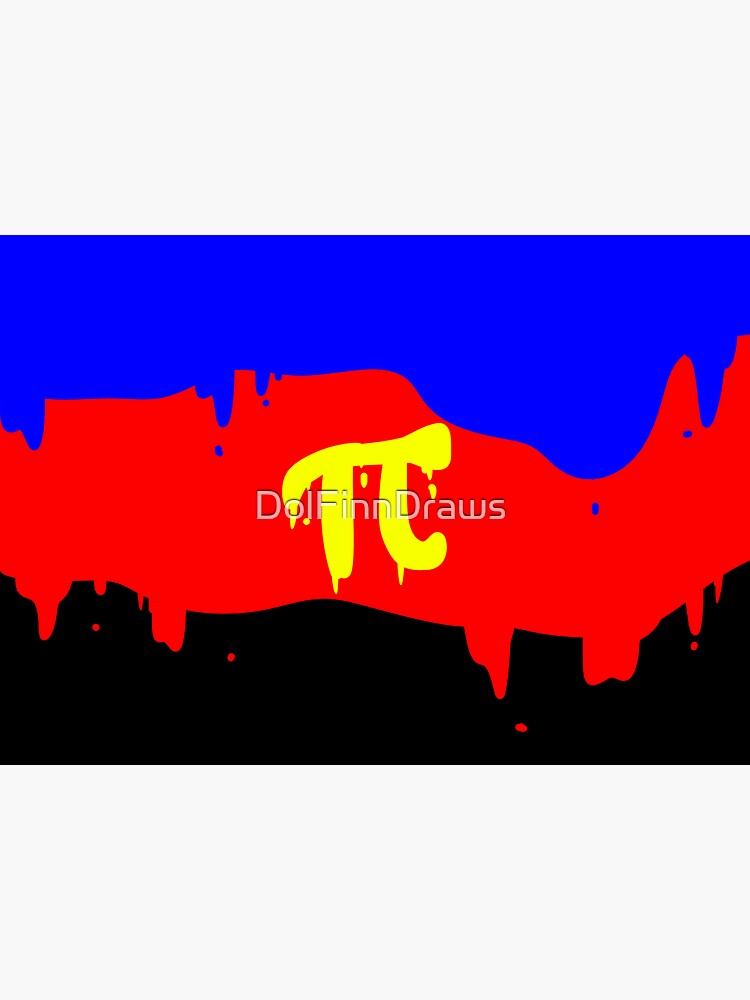 "Pride Flag - Polyamorous" Sticker by DolFinnDraws | Redbubble