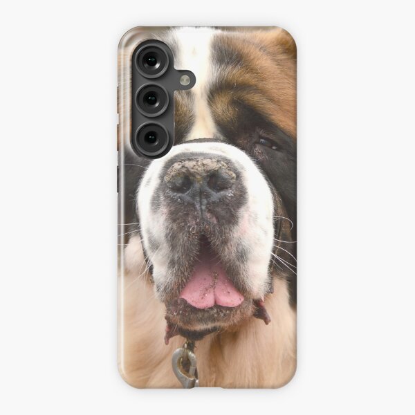 "St Bernard dog - ready for a hug!" Samsung Galaxy Phone Case for Sale ...