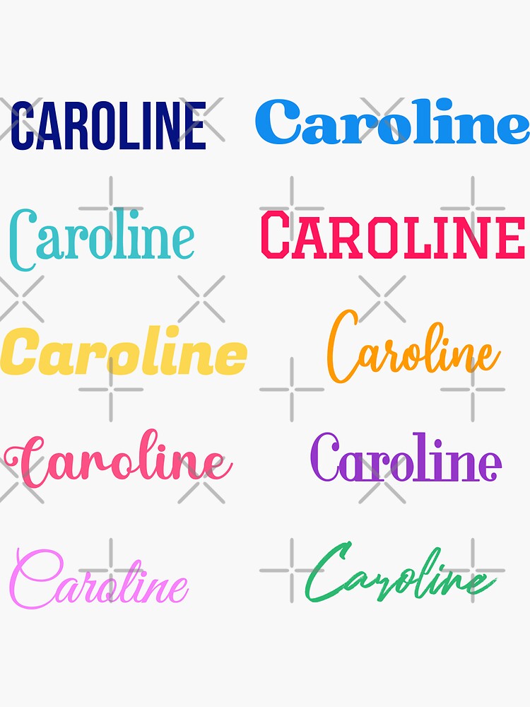 "Caroline - Baby Names Girls Unique - Personalized Gift For Her ...