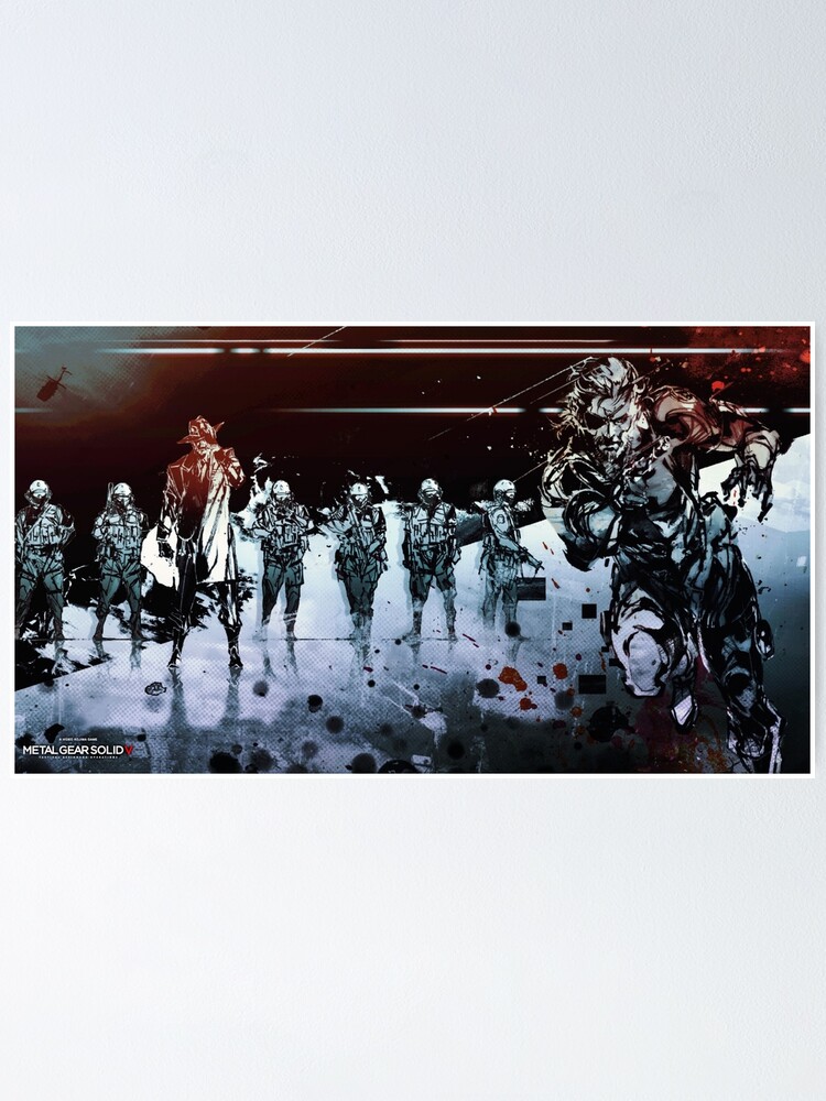 "Metal Gear Solid V" Poster for Sale by Design-By-Dan | Redbubble