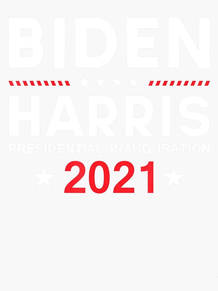 "President Biden Harris Inauguration day 2021 Political" Sticker for ...
