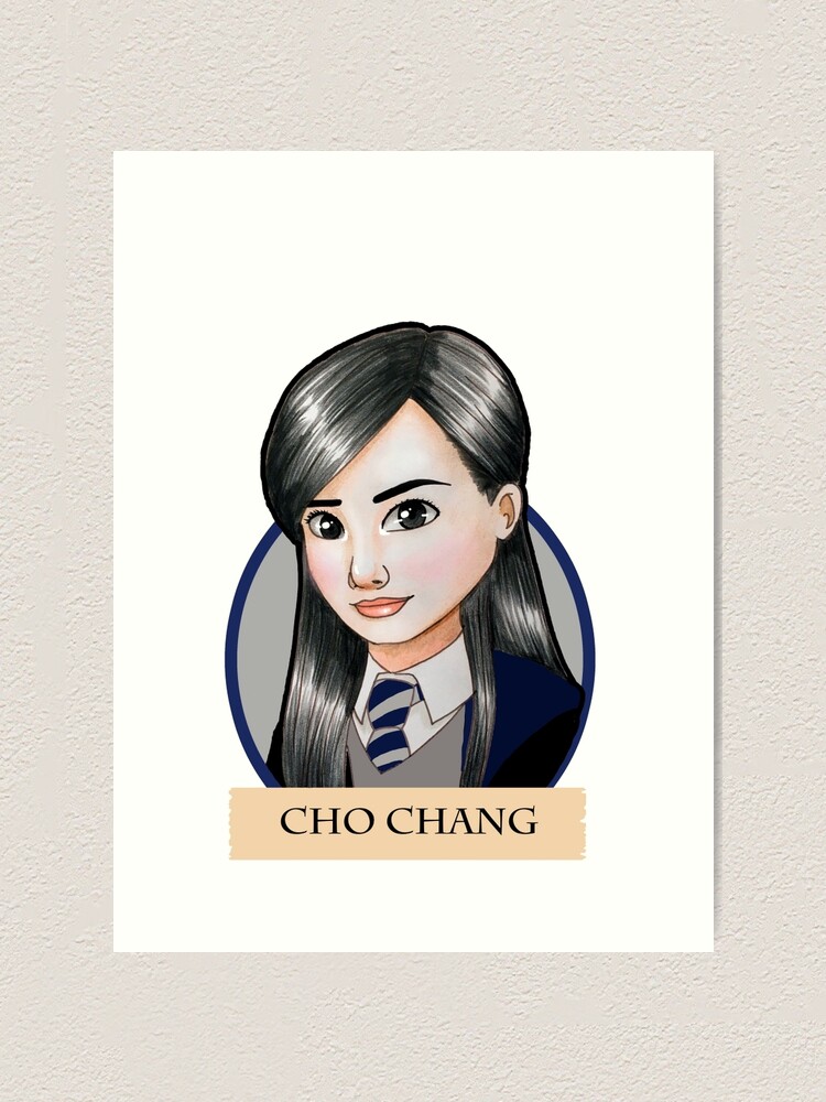 "Cho Chang" Art Print by maryamsweetart | Redbubble