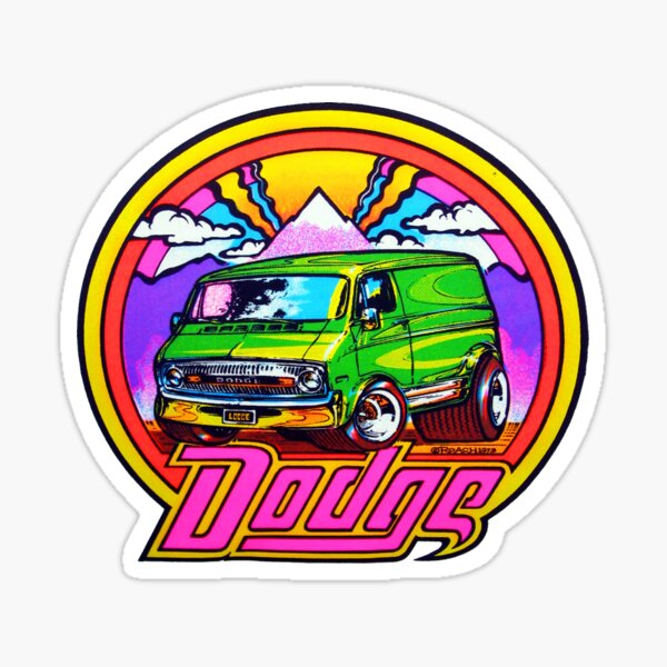 Boogie Van Stickers | Redbubble