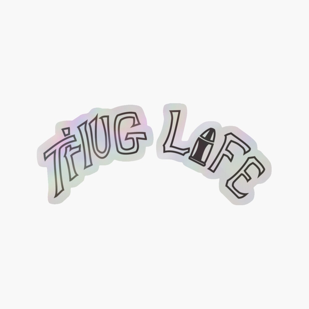 2pac Thug Life Tattoo Font